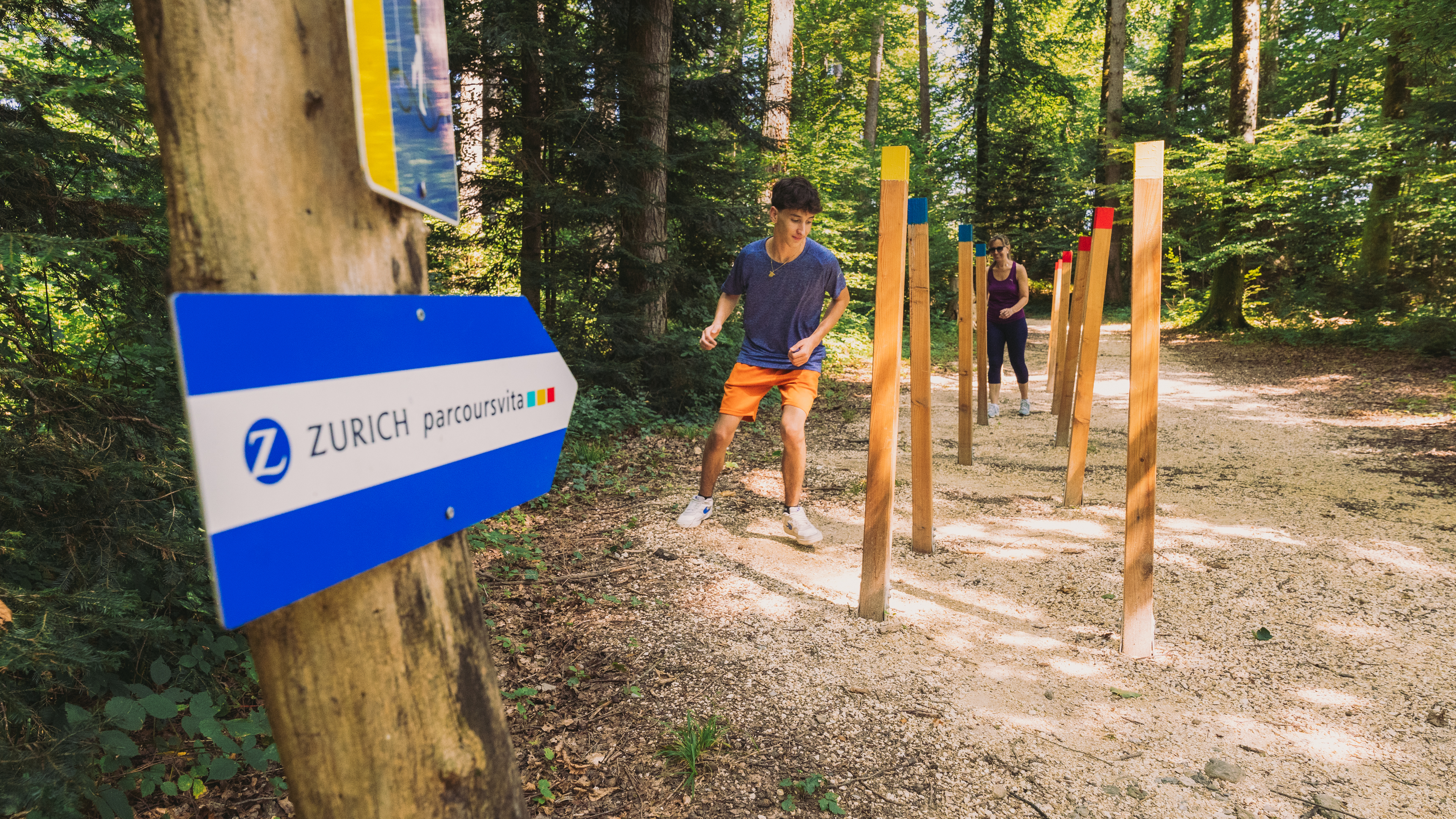 Activités en forêt à Pully | Parcours Vita et sentiers